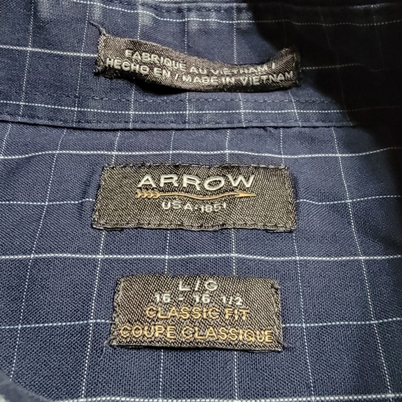Arrow 1851 | Shirts | Arrow 851 Long Sleeve Dress Shirt | Poshmark